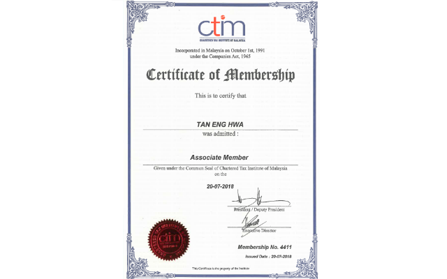 EH TAN & CO. [CHARTERED ACCOUNTANTS]